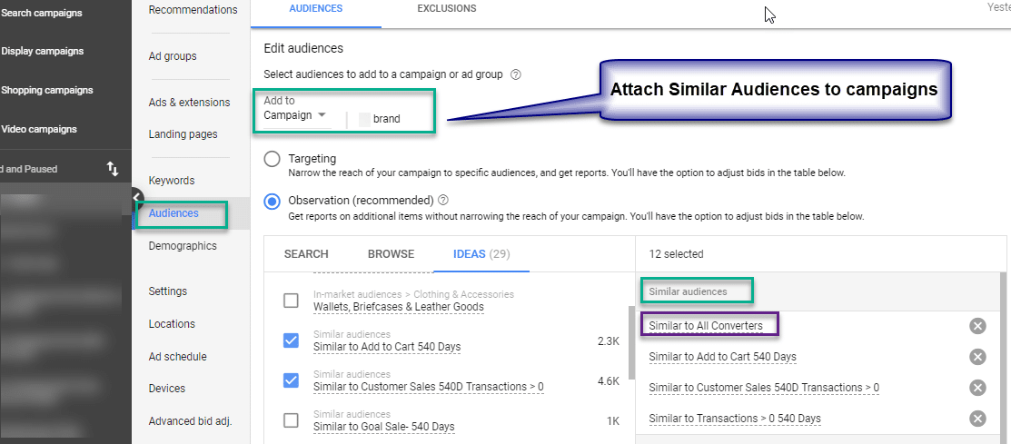 How to Make a Similar Audience From Uploaded Contacts in Google Ads - Glanz Gened2001