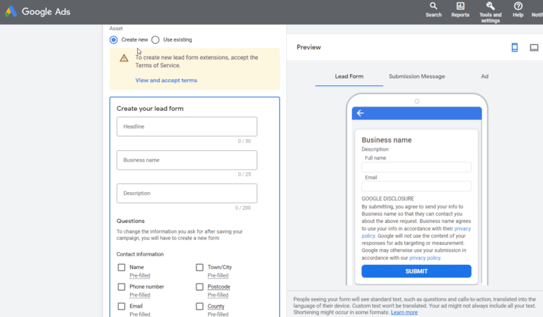 Google Ads Lead Form Extensions - The Ultimate Guide